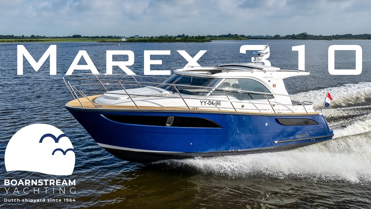 Marex 310 Sun Cruiser - Boarnstream Yachting - YouTube