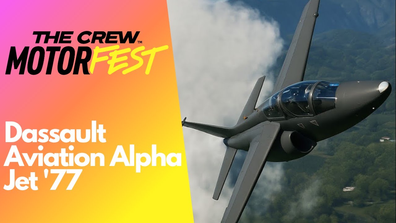 The Crew Motorfest | Dassault Aviation Alpha Jet '77 [4K GAMEPLAY ...