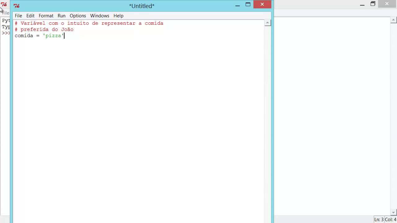 Vídeo aula Python - 6. Comentários e strings - Parte 1 - YouTube
