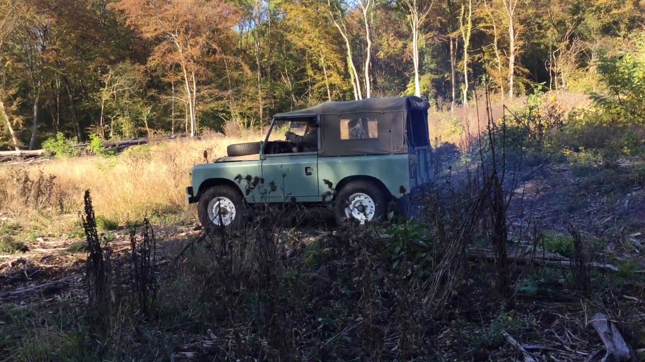 Land Rover Serie 3 Green Laning Vexin Français oct16 - YouTube