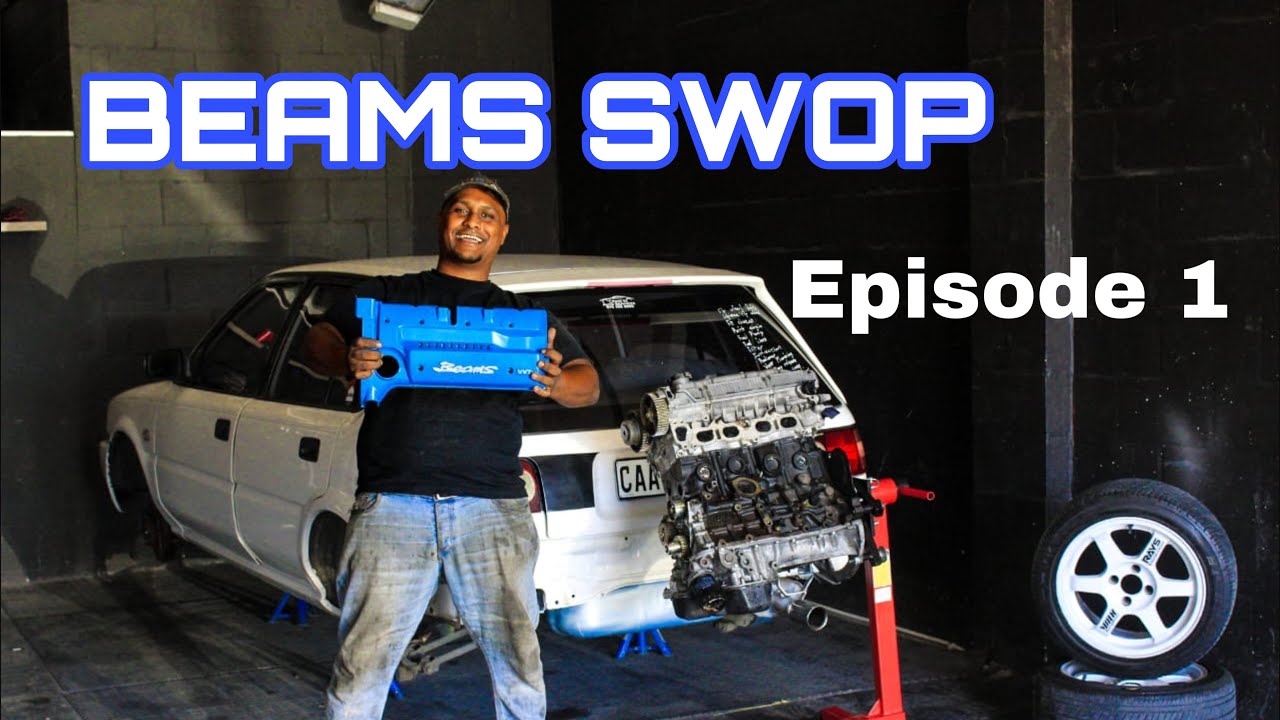 FINALLY starting on the Beams Swopped Corolla... - YouTube