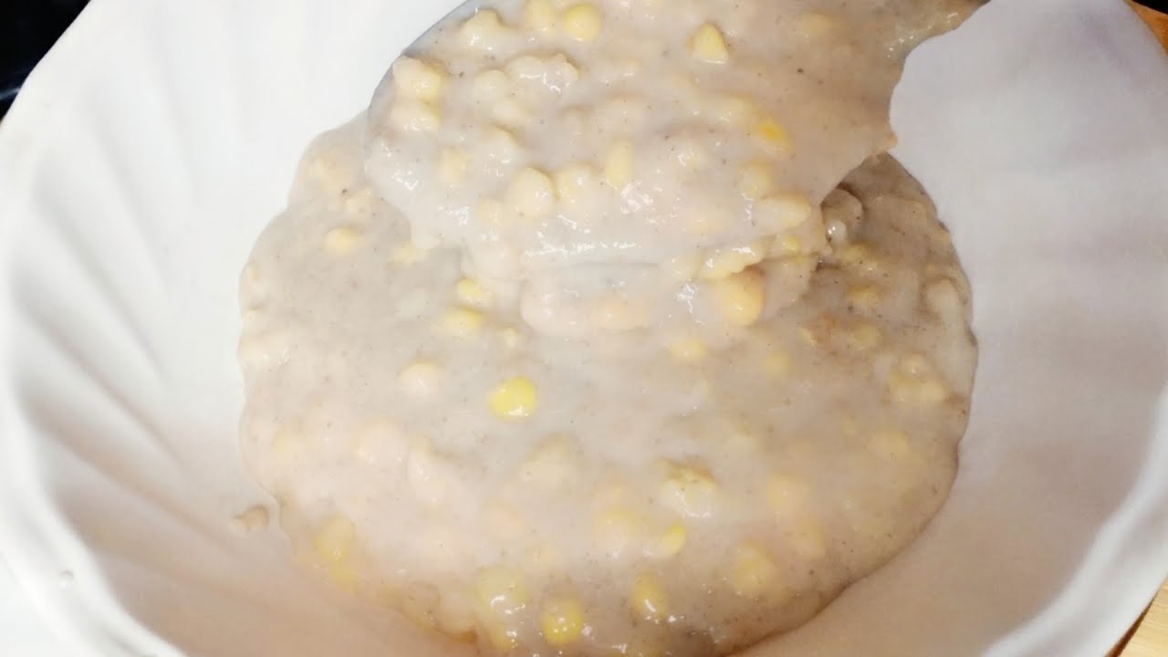 Jamaican Hominy Corn Porridge/ Creamy and delicious! - YouTube
