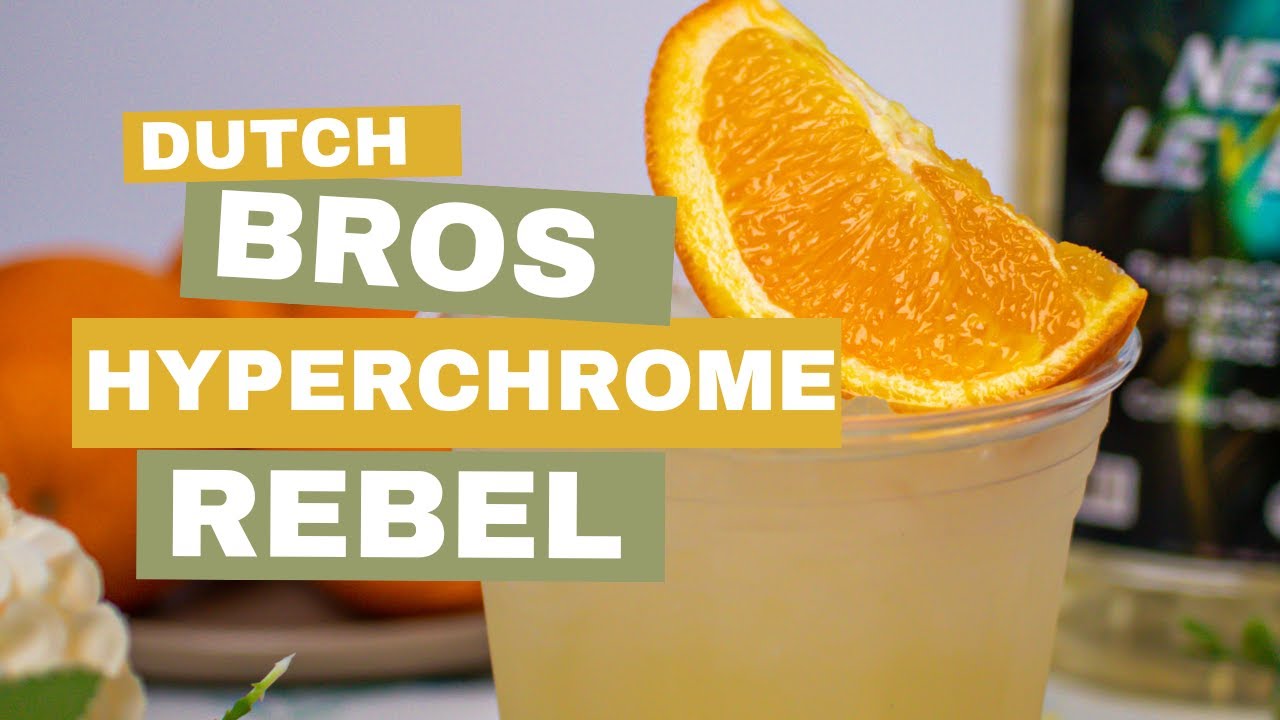 Dutch Bros Hyperchrome Rebel - At Home Recipe - YouTube