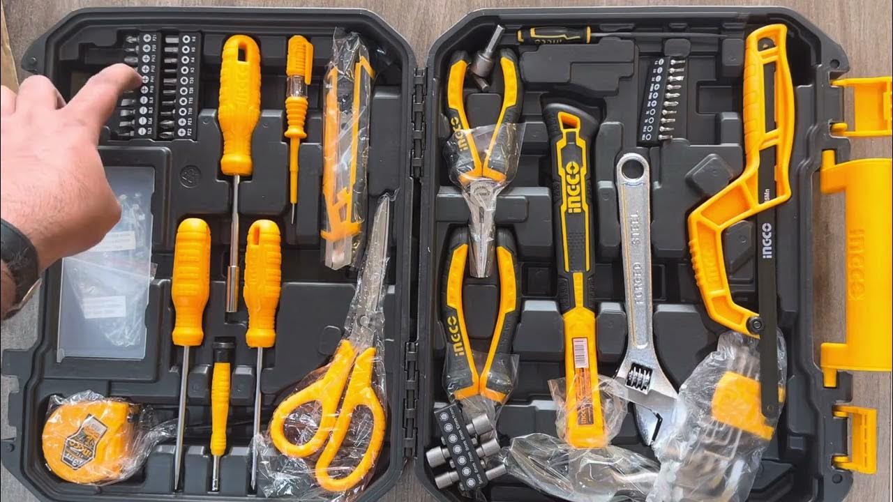 INGCO 120pcs Hand tools set HKTHP21201 unboxing by Buttar Enterprises 03350506506 | Lahore ...