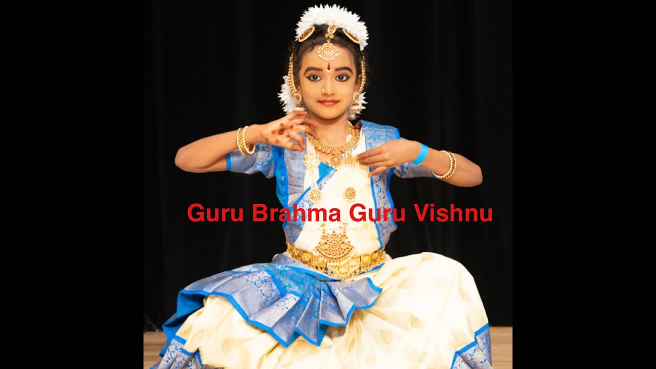 Guru Brahma Guru Vishnu | Dance | IAN 2022 | Tanvika Yerragudi - YouTube