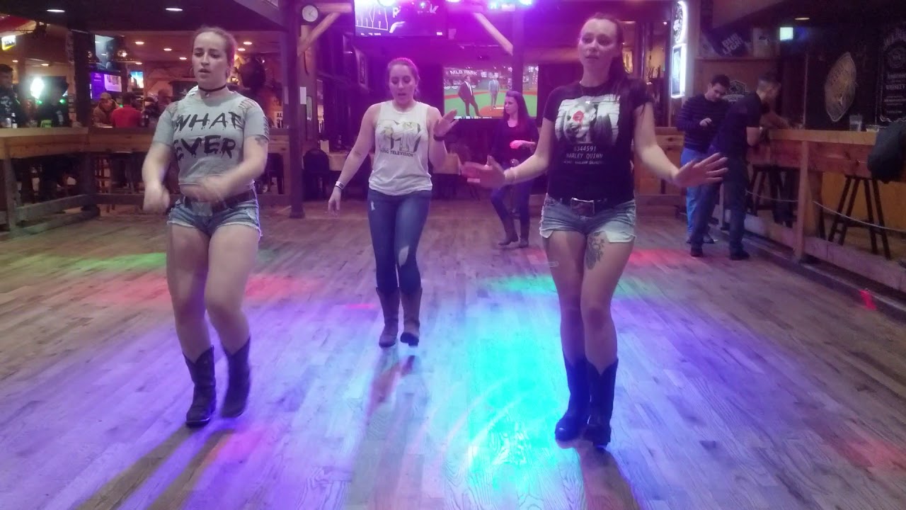 Funky Country Line Dance - YouTube