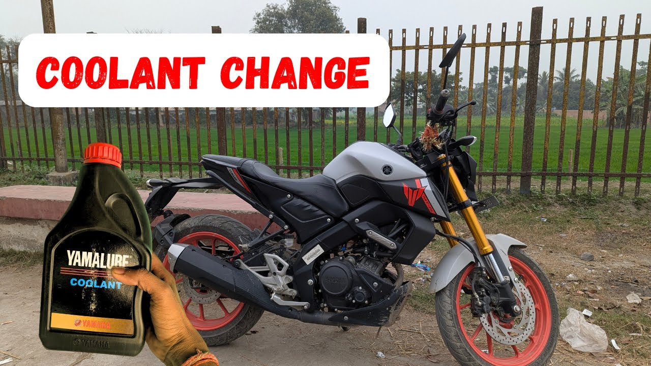 HOW TO CHANGE YAMAHA MT 15 COOLANT EASY WAY TO CHANGE COOLANT MT 15 ...