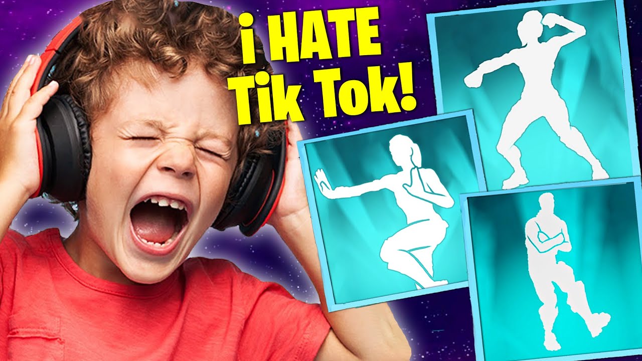 Trolling ANGRY Kid With ALL TikTok EMOTES in Creative 1v1! - YouTube