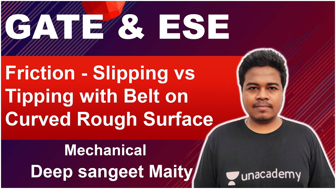 Friction - Slipping vs Tipping with Belt on Curved Rough Surface ...