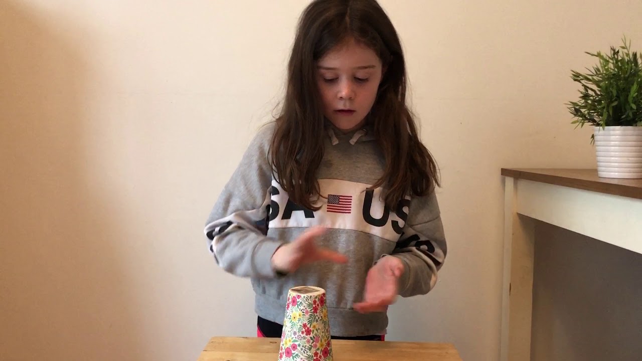 Darcy Durell practising the cup song - YouTube