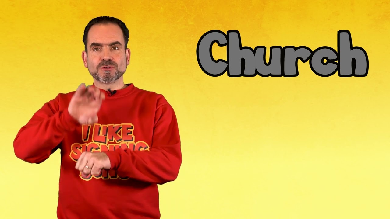 Sign CHURCH | ASL for CHURCH | CHURCH in Sign Language | Sign Language ...