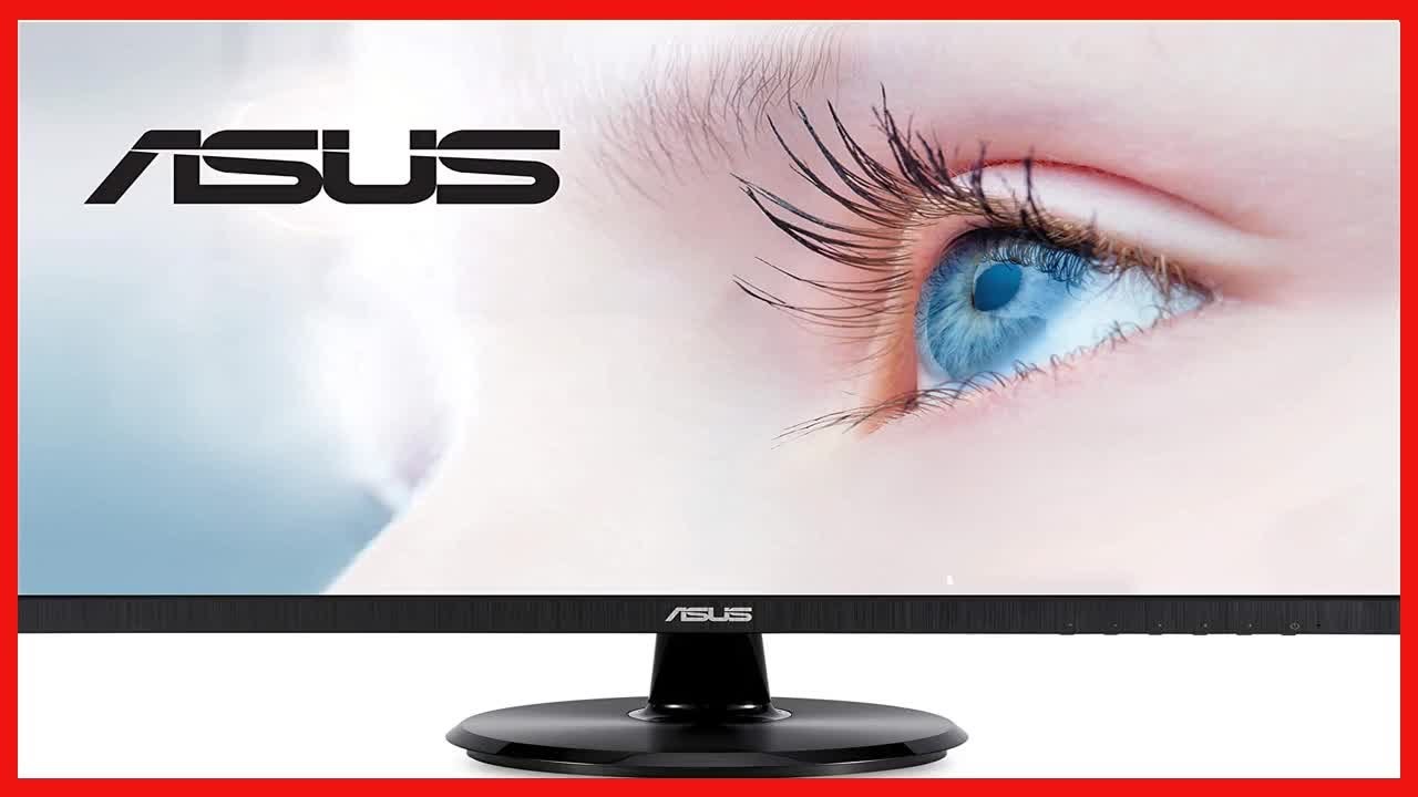 ASUS VA24DQ 23.8” Monitor, 1080P Full HD, 75Hz, IPS, Adaptive-Sync ...