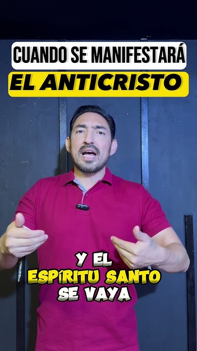 EL ANTICRISTO CUANDO SE MANIFESTARÁ #shorts - YouTube