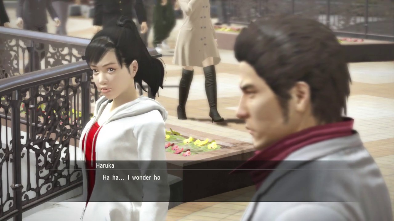 Yakuza 5 - Kiryu & Haruka in Nagasugai - Option 2 - YouTube