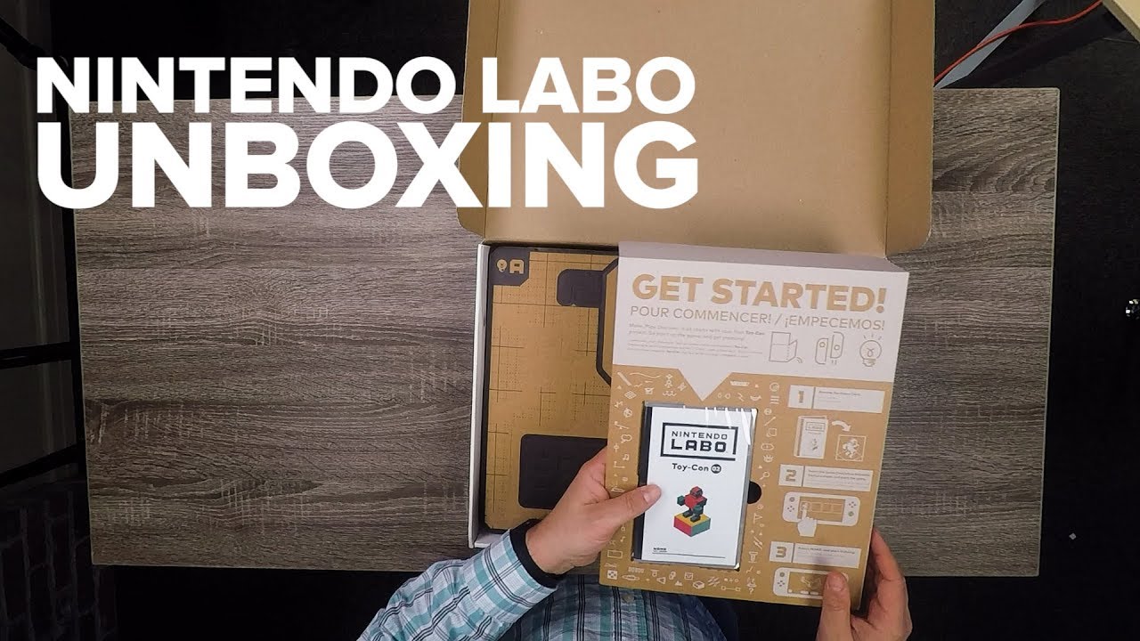 Unboxing Nintendo Labo - YouTube