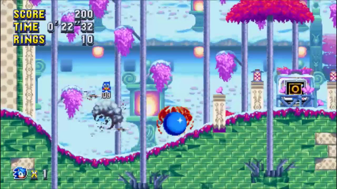 Sonic Mania (PC) - Press Garden 2 Sonic: 42"50 (Speed Run) - YouTube