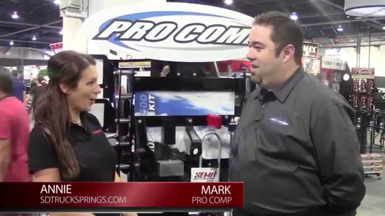 SEMA 2013 - Pro Comp talks Shock Absorbers and Suspension Systems - YouTube