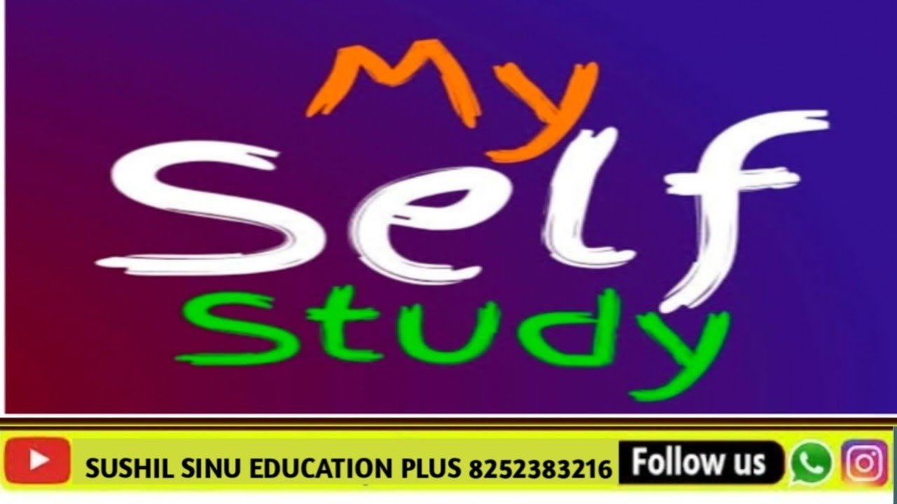 SUSHIL SINU EDUCATION PLUS is live! my self study - YouTube
