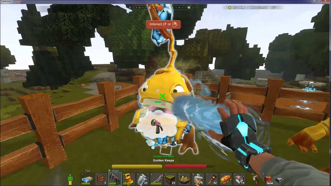 Creativerse - Lets Try - E14 - Golden Keepa and Corruption!! - YouTube