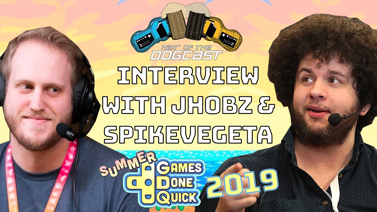 Summer Games Done Quick 2019 - Spike Vegeta and JHobz Interview - YouTube