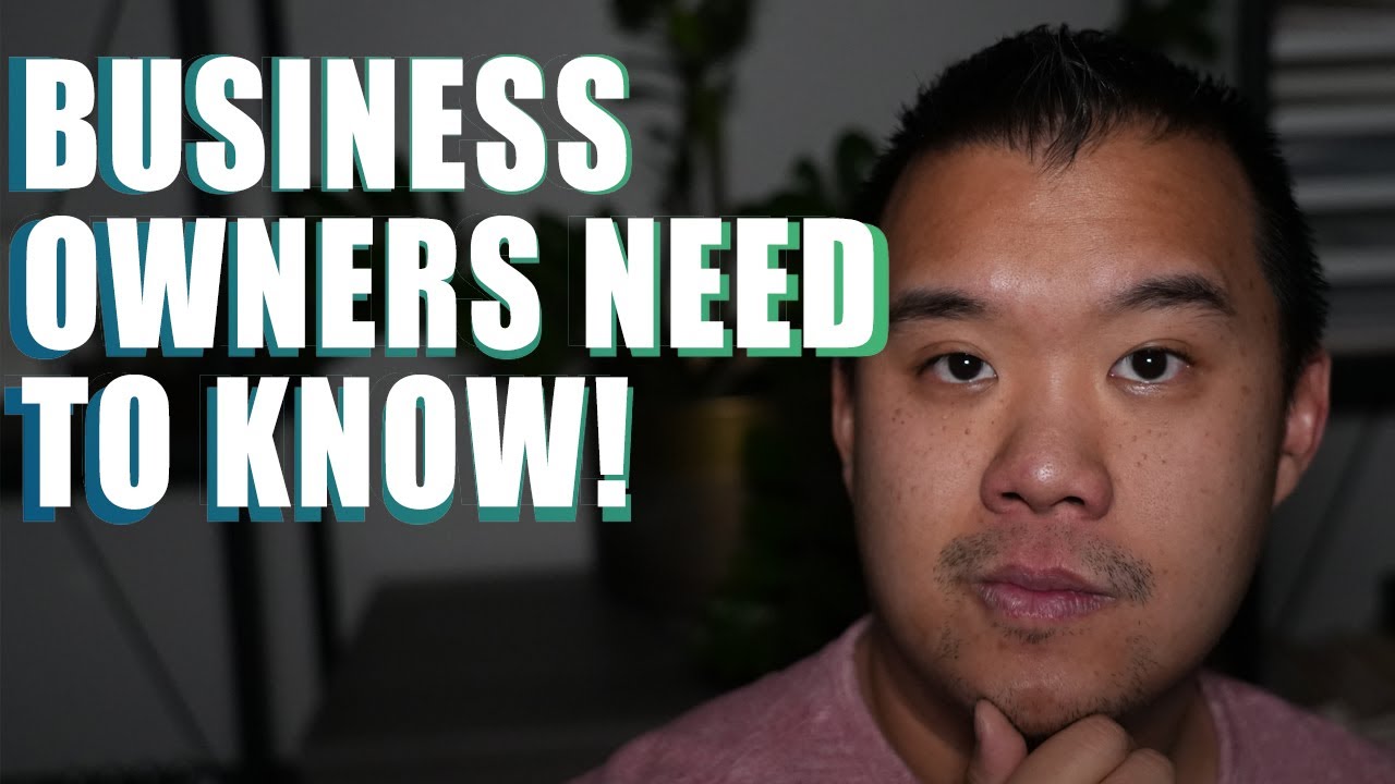 Business Owners Need To Know This! - YouTube