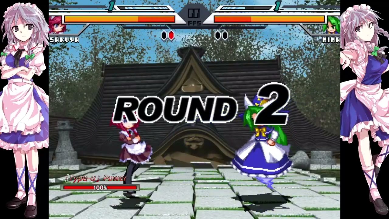 NICK54222 MUGEN: Sakuya Izayoi (me) VS Mima (RicePigeon) - YouTube