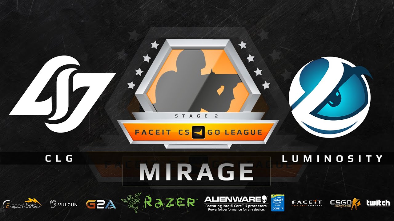 CLG vs Luminosity - Mirage (FACEIT League 2015 Stage 2 NA) - YouTube