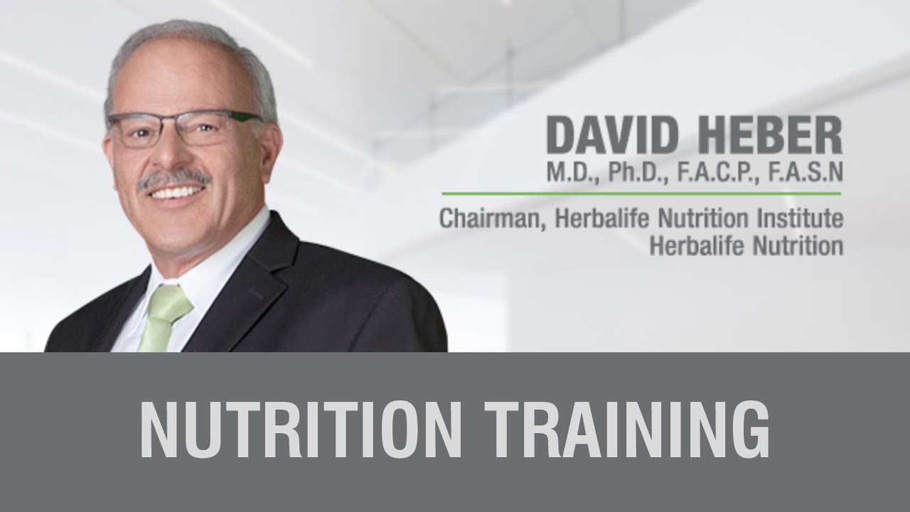 Dr. David Heber Herbalife Nutrition Training | Secrets of Herbalife ...