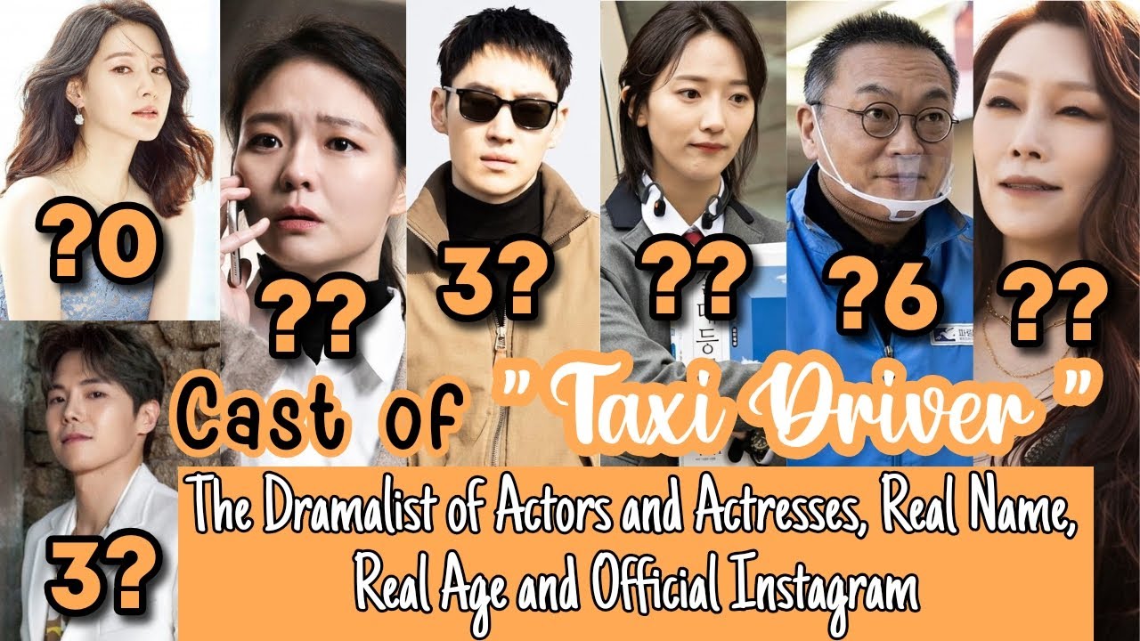 [Eng/Indo] Biodata Pemain Drama Korea " Taxi Driver " / The Cast of ...