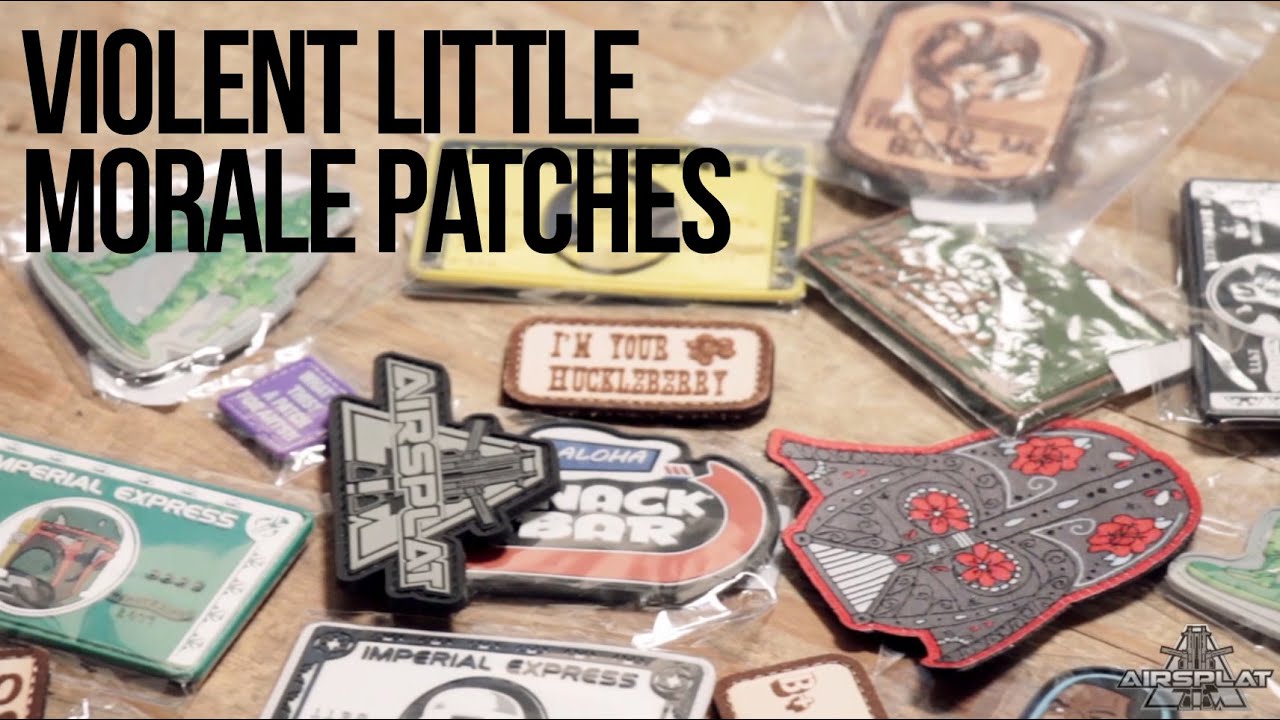 Violent Little Machine Shop Airsoft Morale Patches - AirSplat on Demand ...