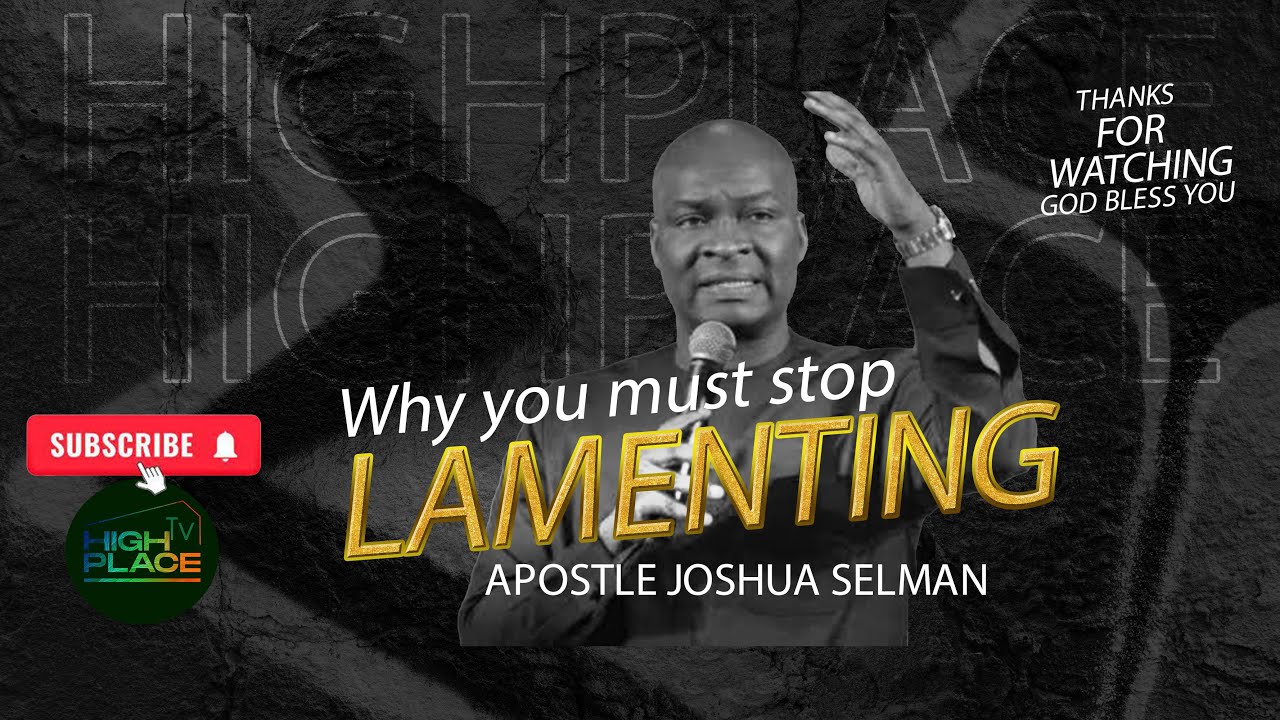 STOP LAMENTING BUT MAKE DECLARATION INTO THE SITUATION - YouTube