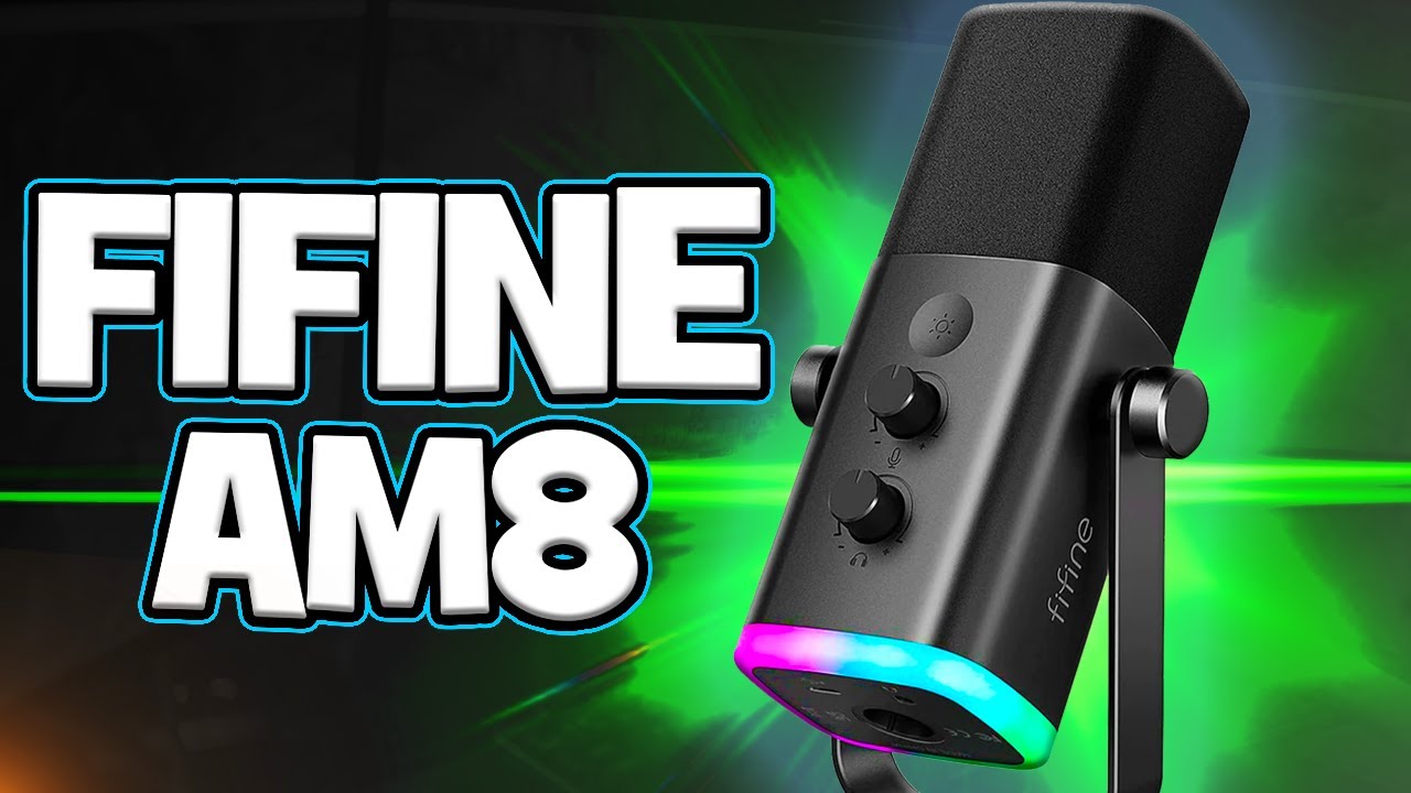 Fifine AM8 Audio Tests – How Does It REALLY Sound? - YouTube