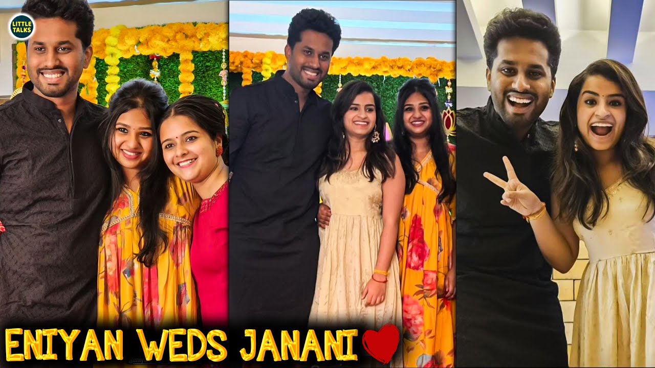 Eniyan & Janani-க்கு கல்யாணம், Mehandi Function-ல Sivaangi பண்ண அலப்பறை ...