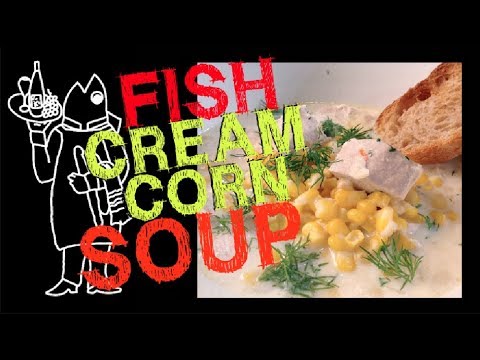 Fish Soup Recipe? 😮How To Cook Yellowtail Recipe 🎣Cream Corn Soup With ...
