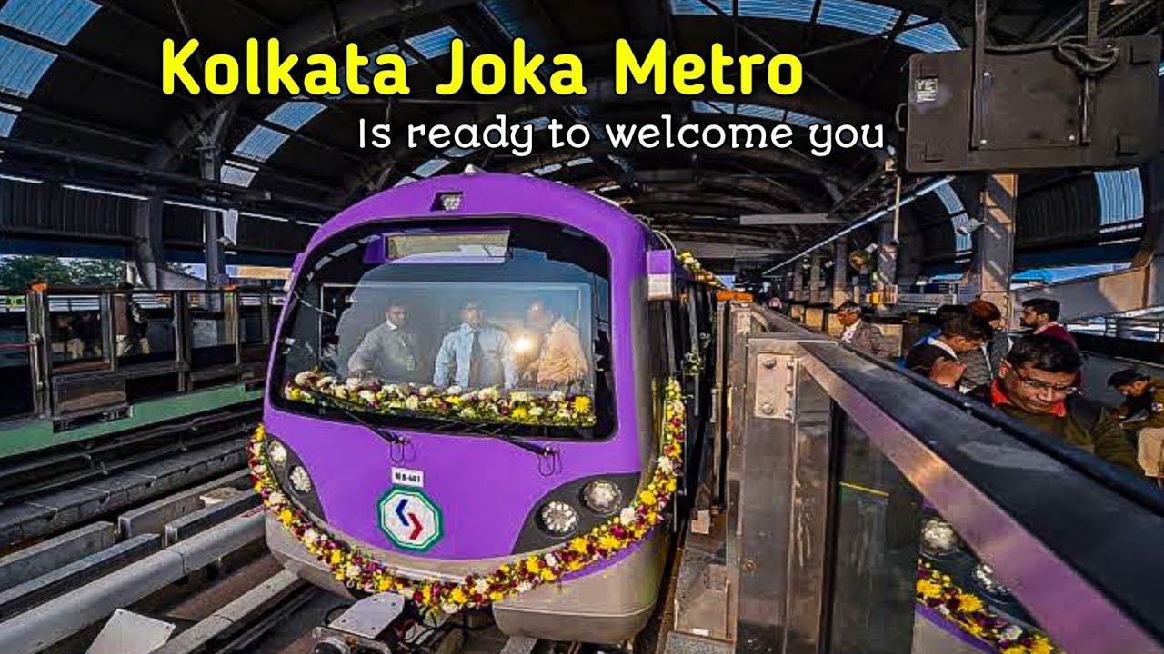 Joka Metro is ready to welcome you! End of wait! | Kolkata Joka Metro ...