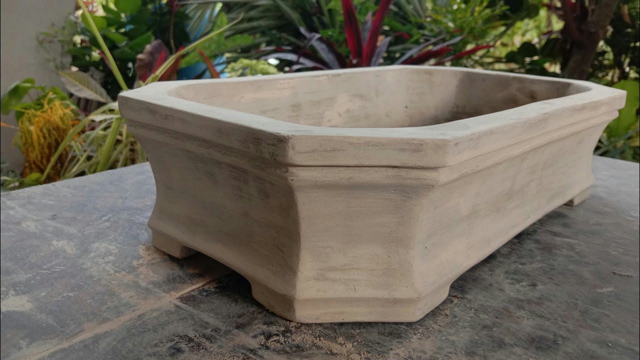 BONSAI POT MAKING - YouTube