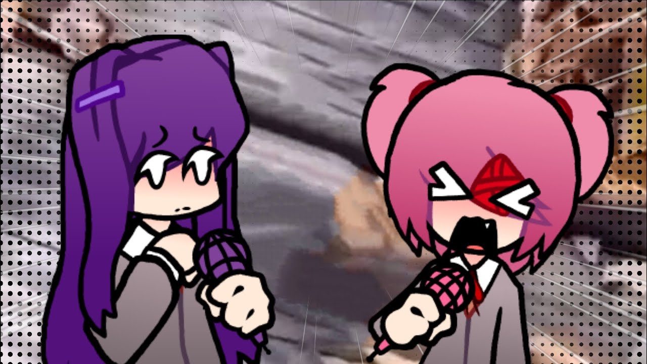 [FNF Cover] Acumalaka but Yuri and Natsuki sing it - YouTube