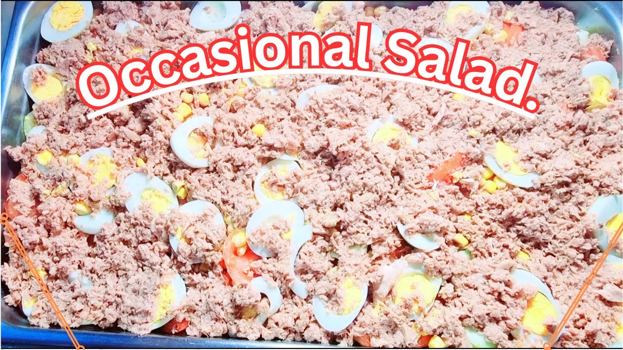 Salad recipe for big occasion. You will wow your guest with this recipe ...