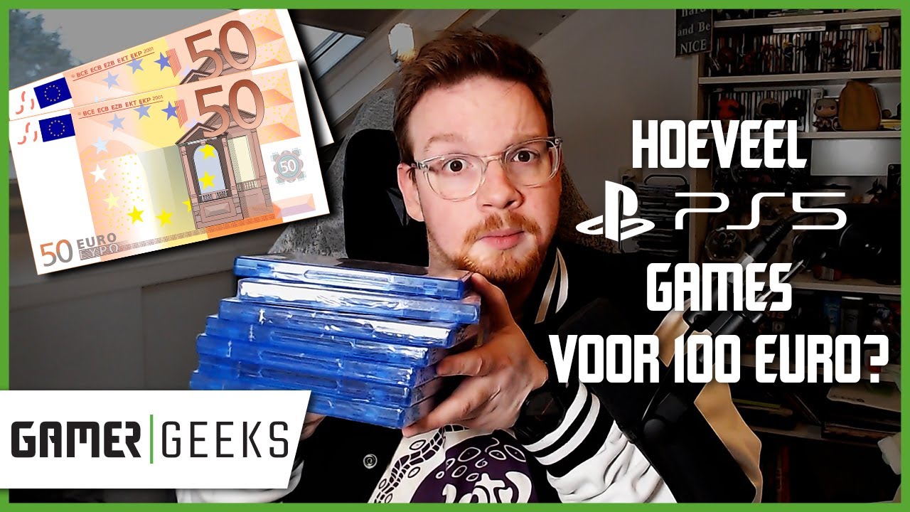 Hoeveel PS5 games koop je voor 100 euro? - GamerGeeks - YouTube