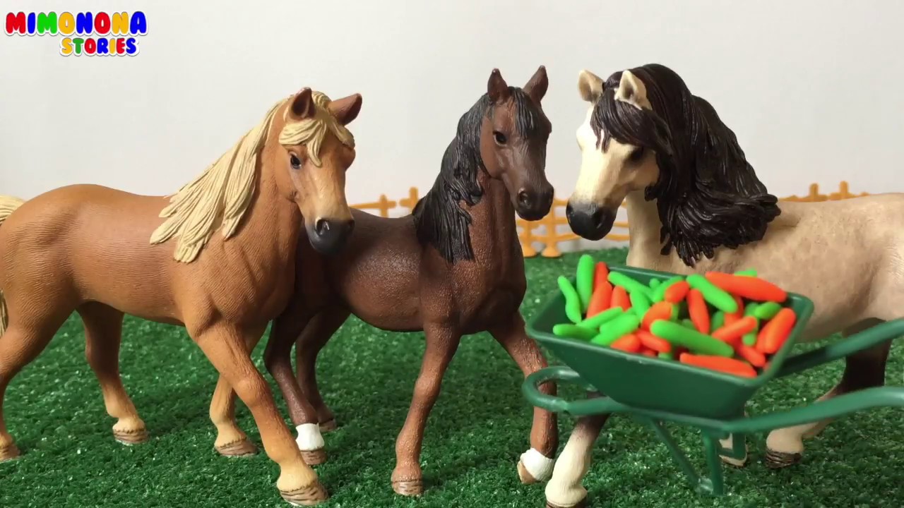 Caballitos para niños 🐴🐴 Videos Infantiles Horses and The Alphabet Song ...