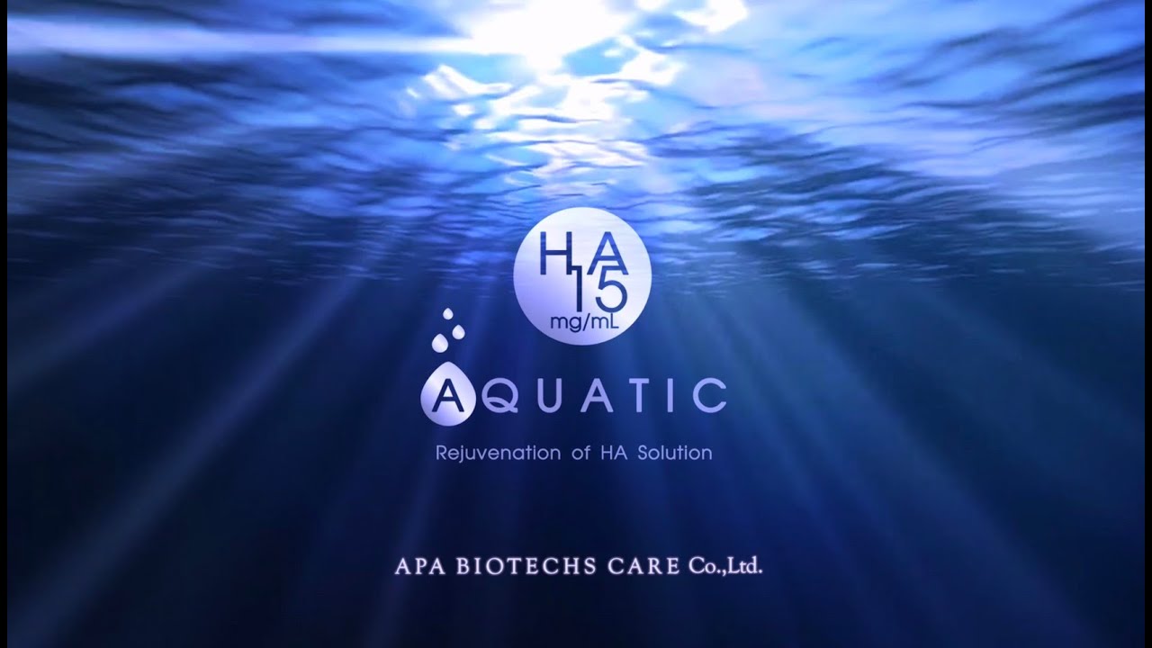 AQUATIC HA15 ผลิตภัณฑ์เพื่อการฟื้นฟูผิวบางจากสาเหตุแห่งวัย REJUVENATION OF HA SOLUTION - YouTube