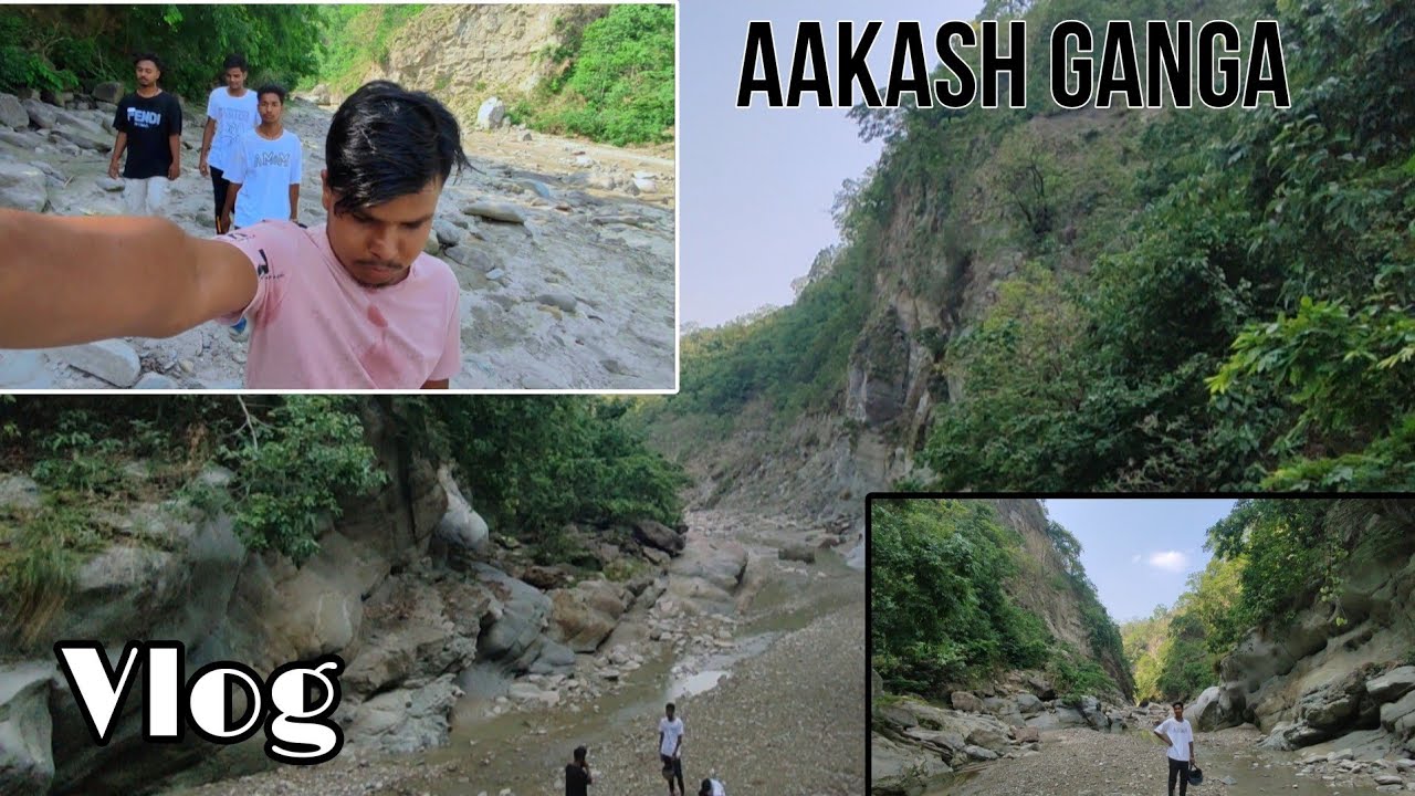 Aakash Ganga. waterfall,and Hanging bridge. |Madesh pardesh.| vlogging. #naturephotography #vlog ...