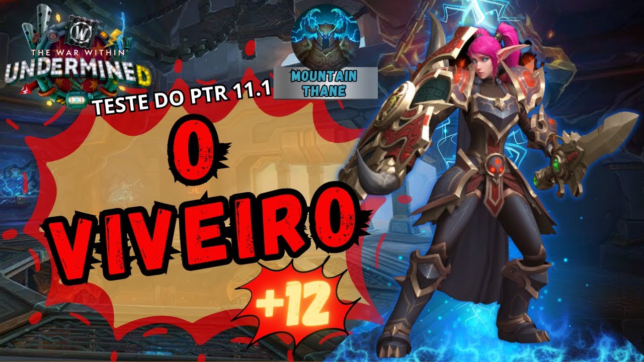 O VIVEIRO +12 - Primeiro guia no PTR - Patch 11.1 - Season 2 TWW - YouTube