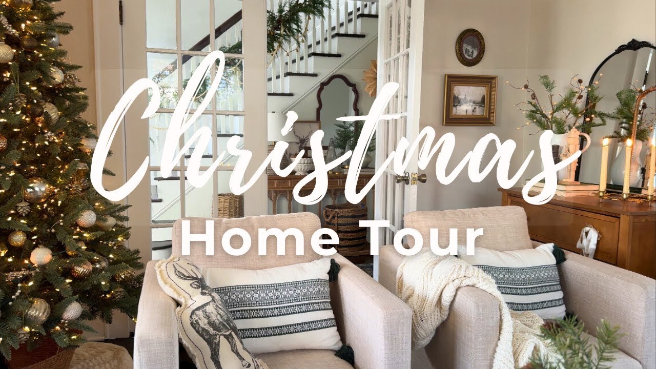 Cozy Cottage Christmas Home Tour 2024 - YouTube