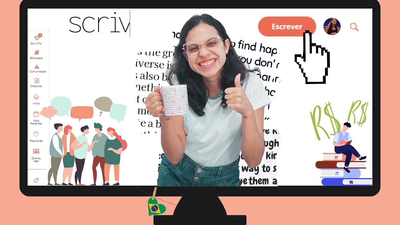COMO POSTAR UM TEXTO NA SCRIV? | Plataforma de publicação gratuita, com ...