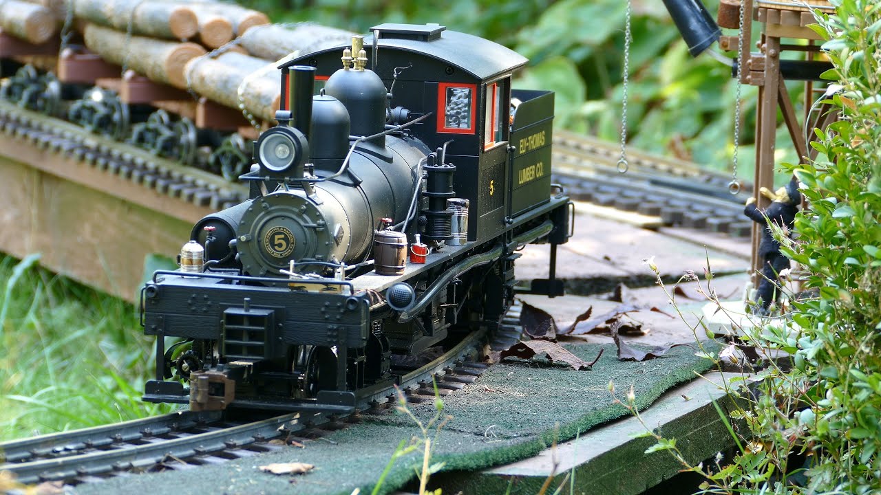 2-truck Shay logging locomotives - YouTube