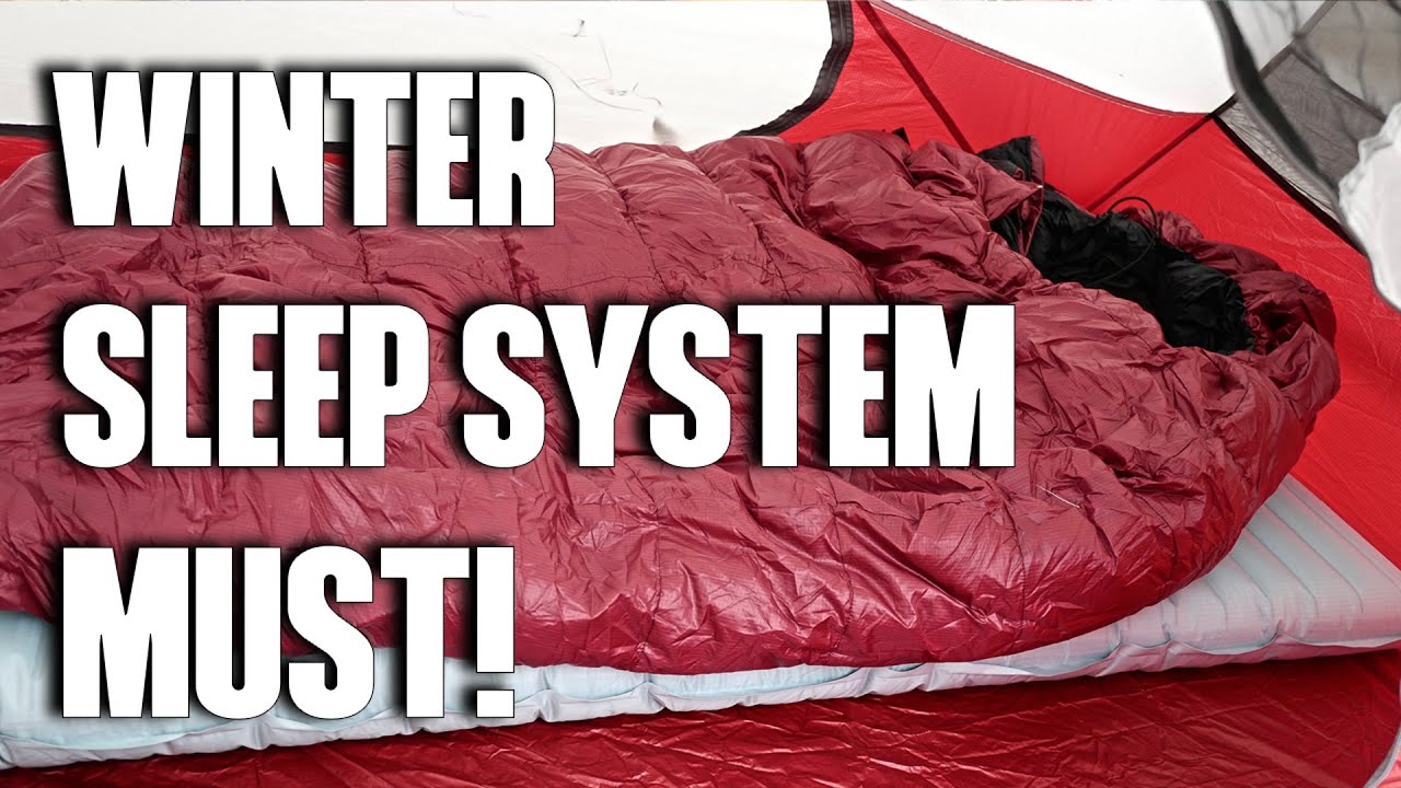Winter Backpacking Sleep System MUST DO! (Don't Be Cold, Stay Warm ...