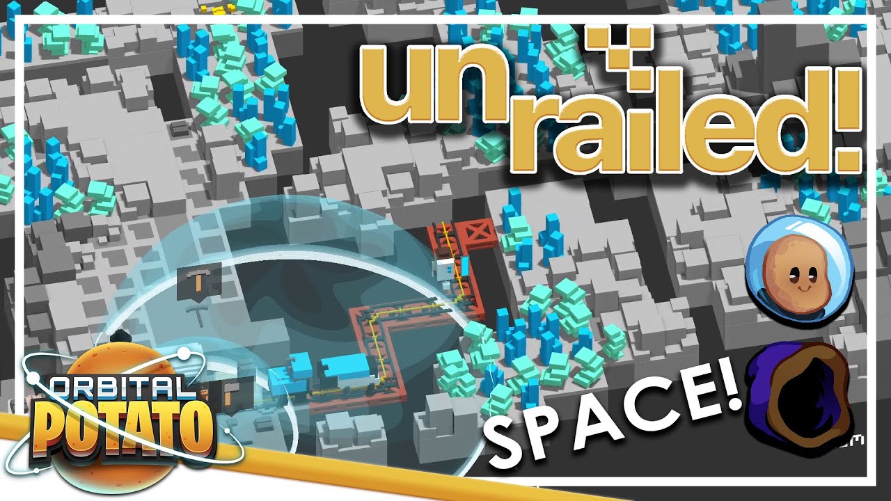 WE MADE IT INTO ORBIT! - Unrailed w/@Olexa - Resource Management ...