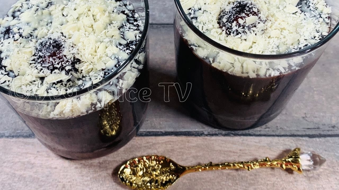 No egg, No Bake, No Cream Easy Chocolate Pudding recipe for New Year ...