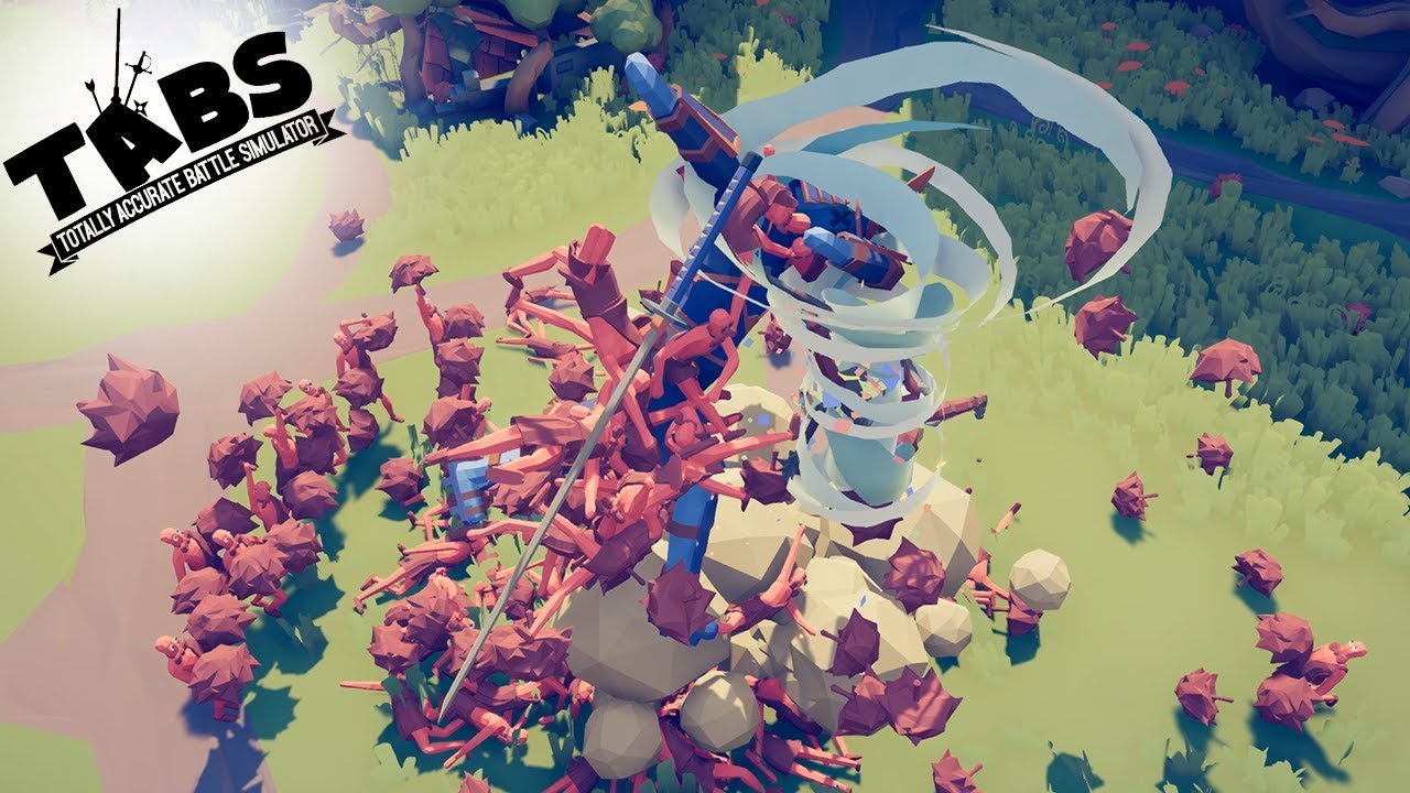 TABS | Solo TORNADO Mace Spinner vs The GIANTS | Totally Accurate ...